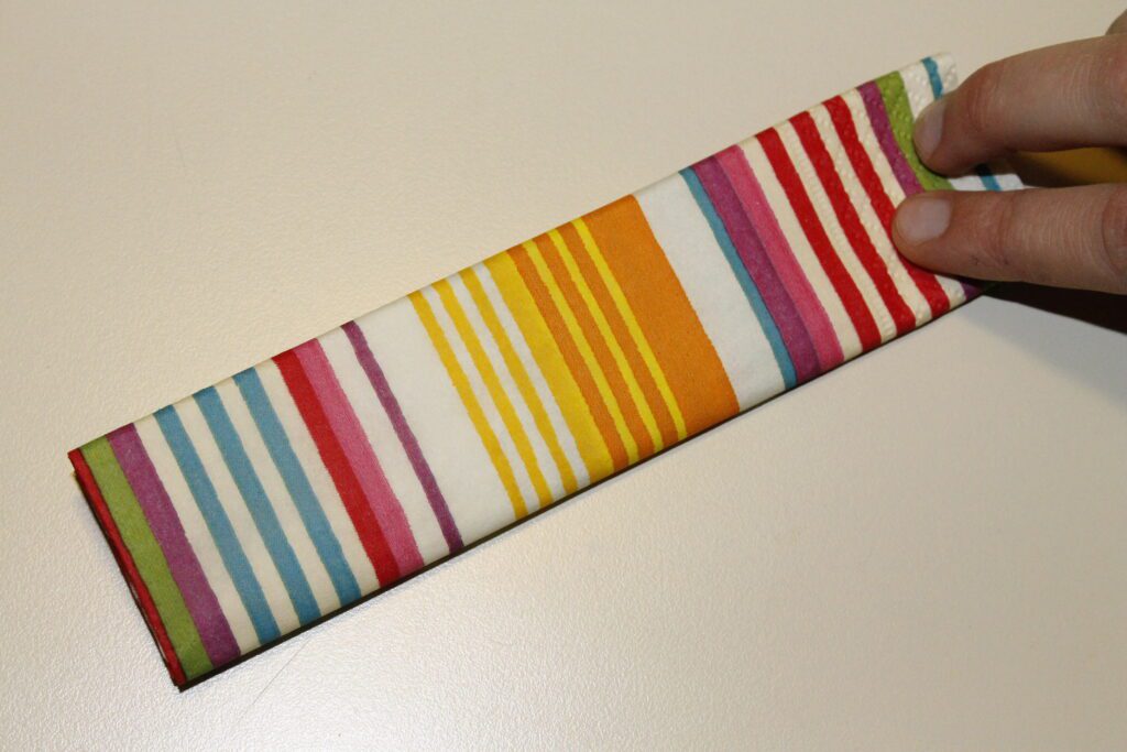 Yoseph's Colorful Coat Napkin Fold - Esther O