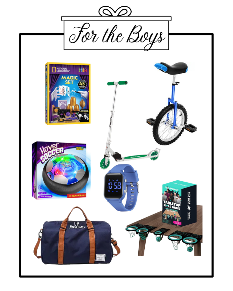 Gifts for Boys: Scooters, Magic Kits & More | EstherO Design