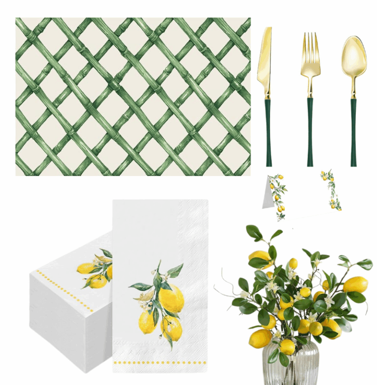 Jewish Holiday Hosting, Crafts and Tablescapes - Esther O Design