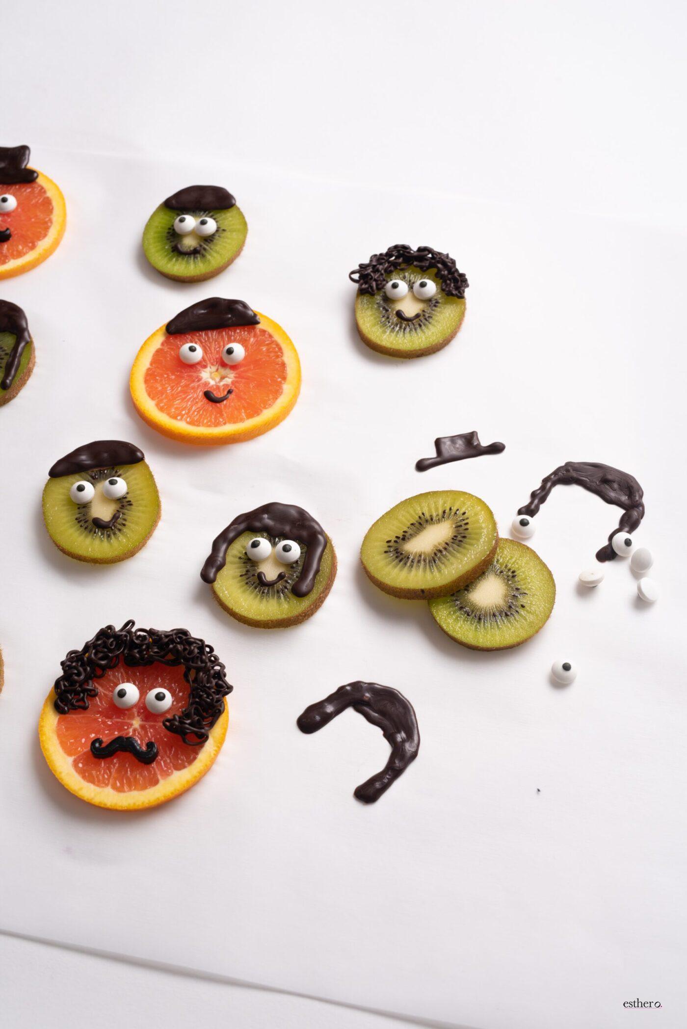 Friendly Fruit Faces - Esther O