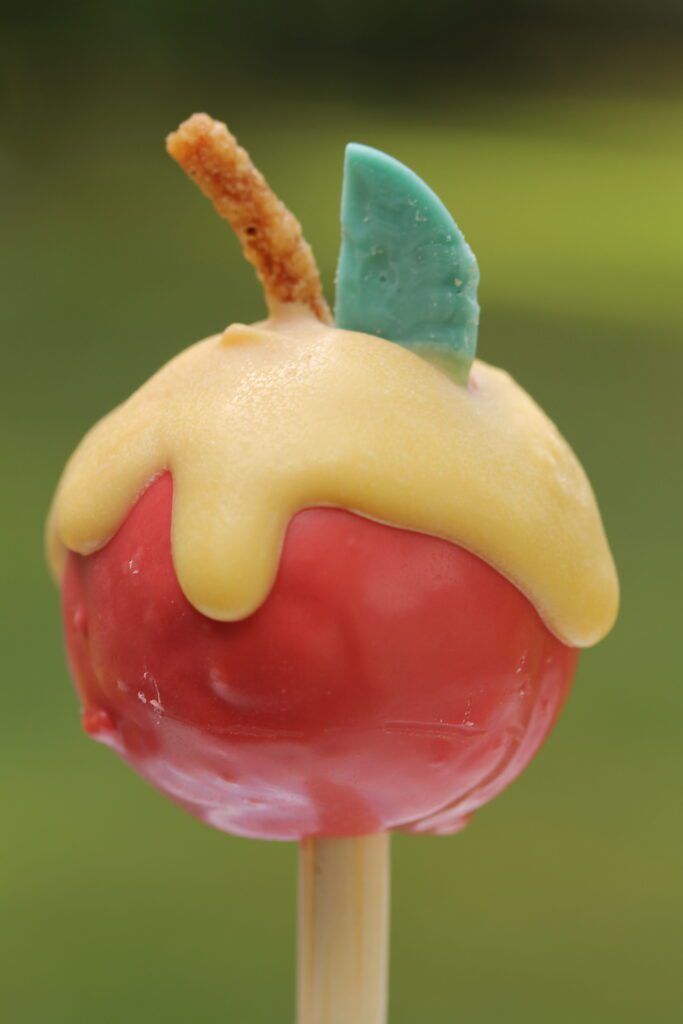 "Dip the Apple in the Honey" Cake Pops - Esther O