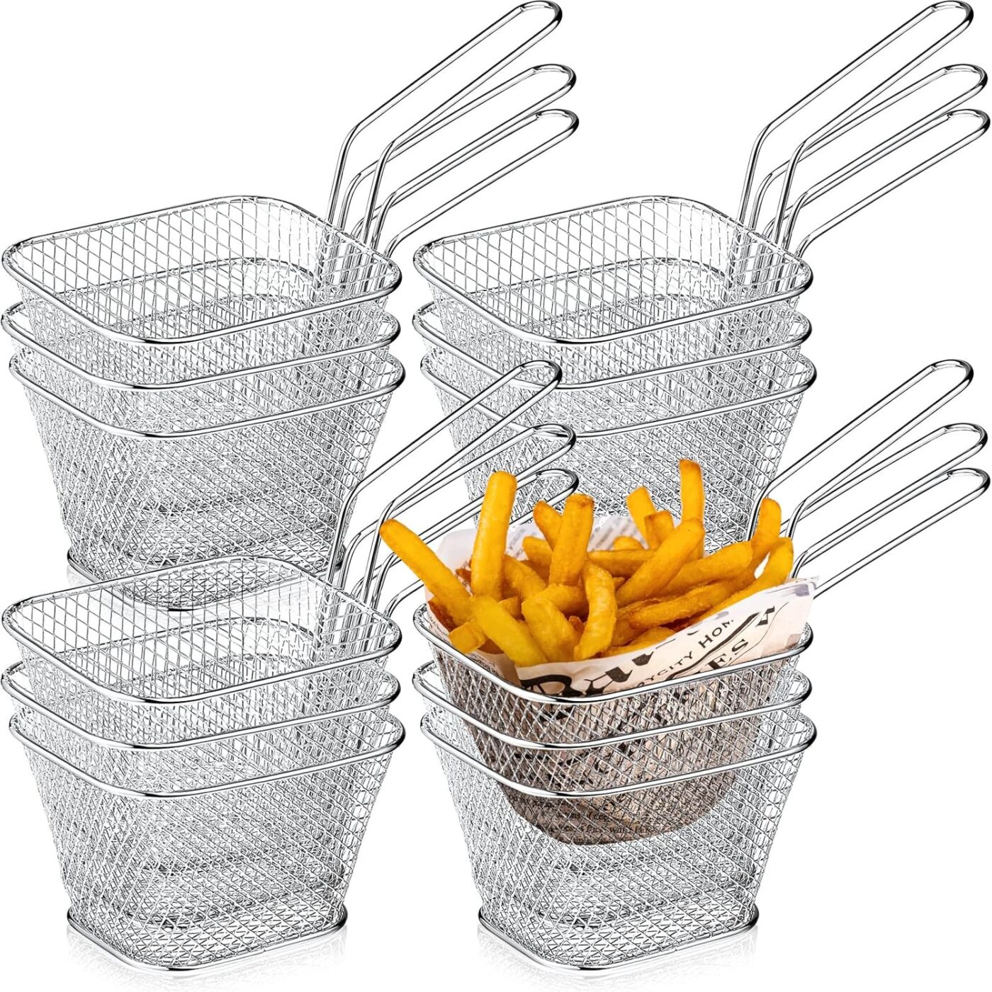 Mini Fryer Basket Gift Idea – Creative Packaging| EstherO Design
