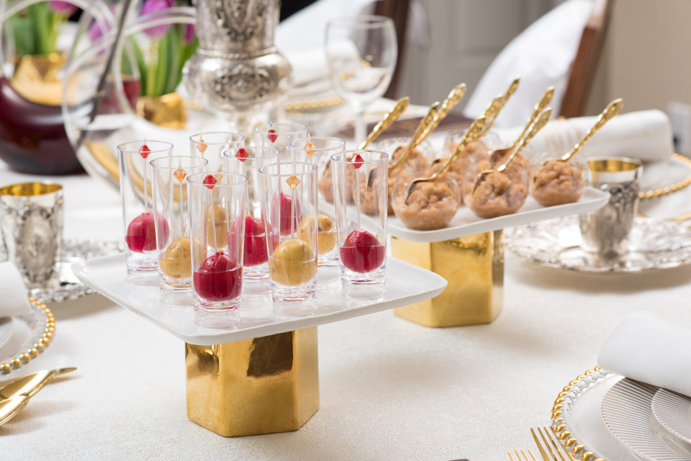 Individual Karpas and Charoses Servings - Esther O