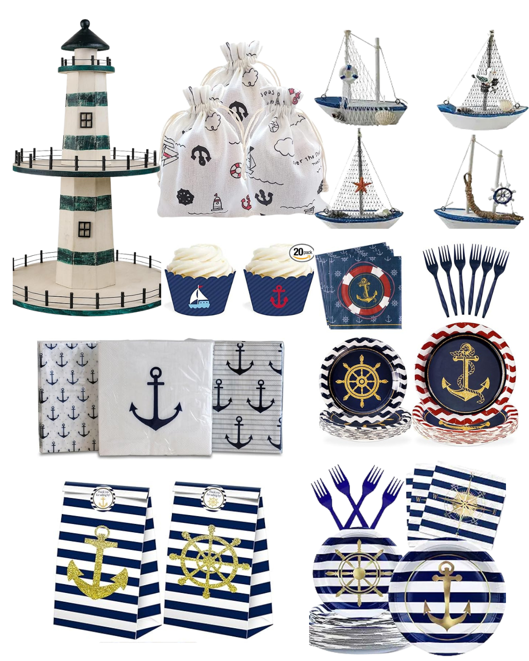 Nautical Party: Classic Theme Idea for Parties |EstherO Design