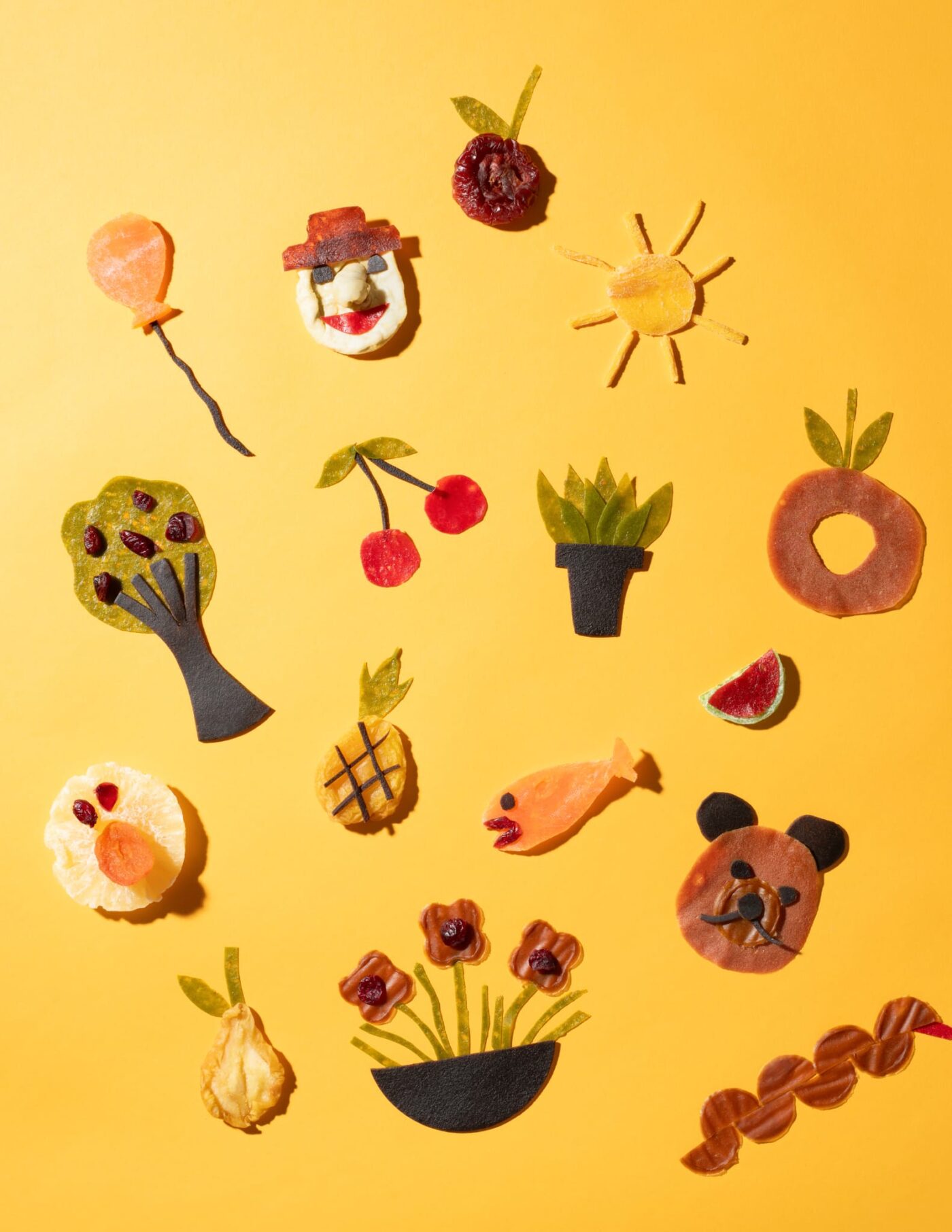 Dried Fruit Crafts | Fun Tu B’Shvat Art Activity | EstherO Design